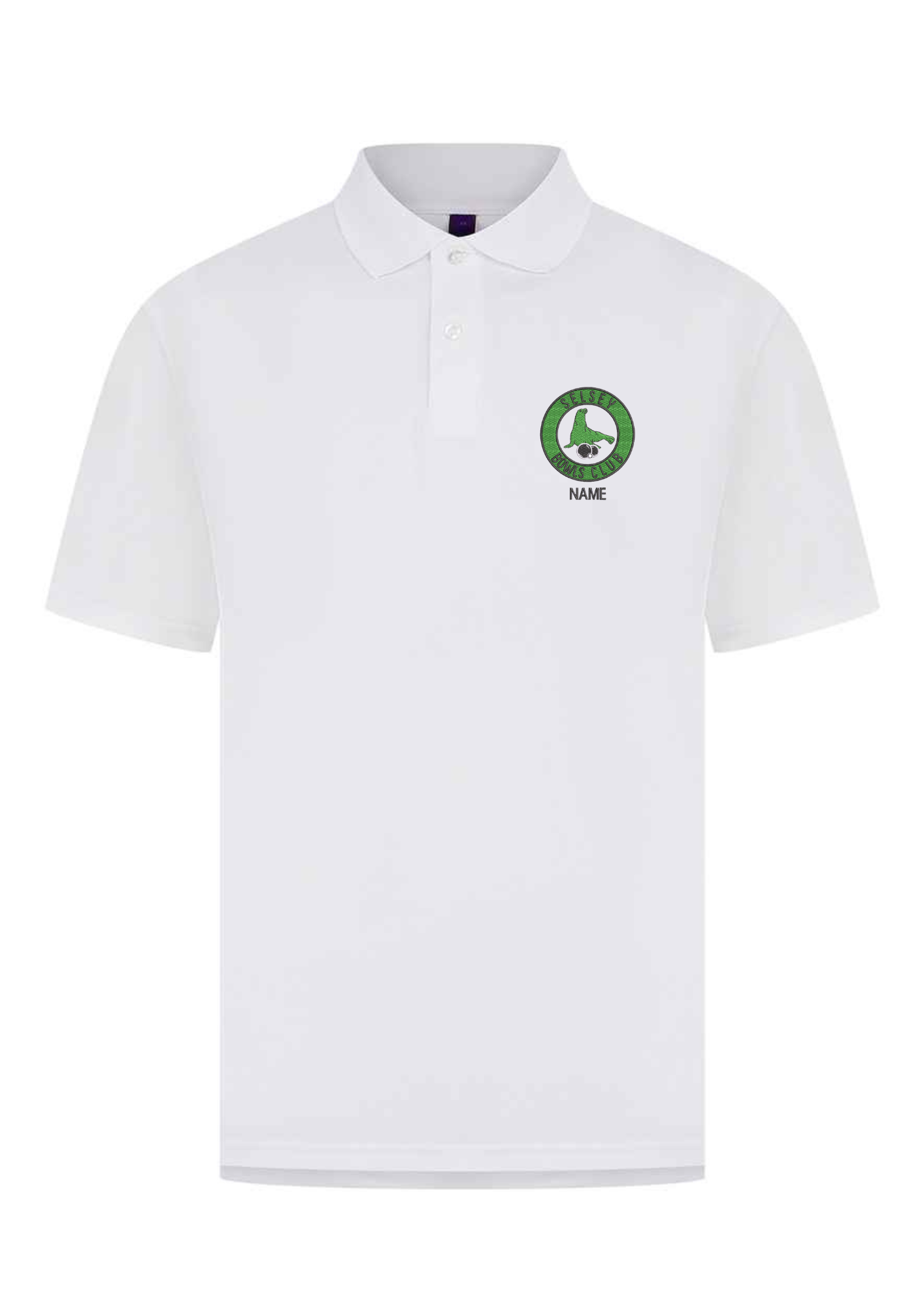 Selsey Bowls Club Mens Polo – Game Set & Match
