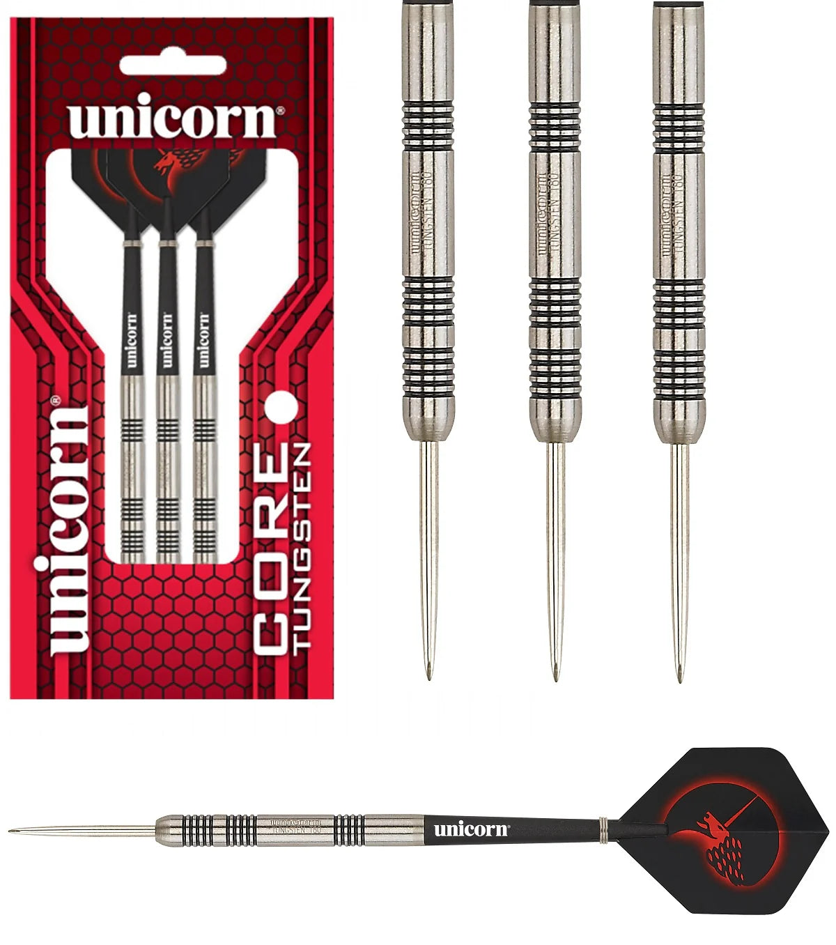 Core Tungsten Darts – Game Set & Match
