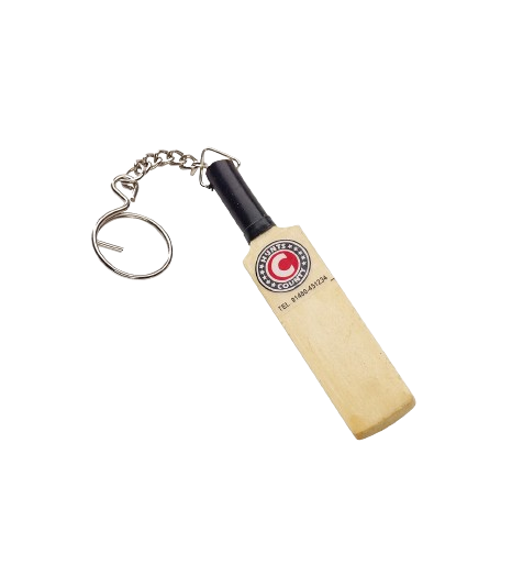 Hunts County Cricket Bat Key Ring – Game Set & Match