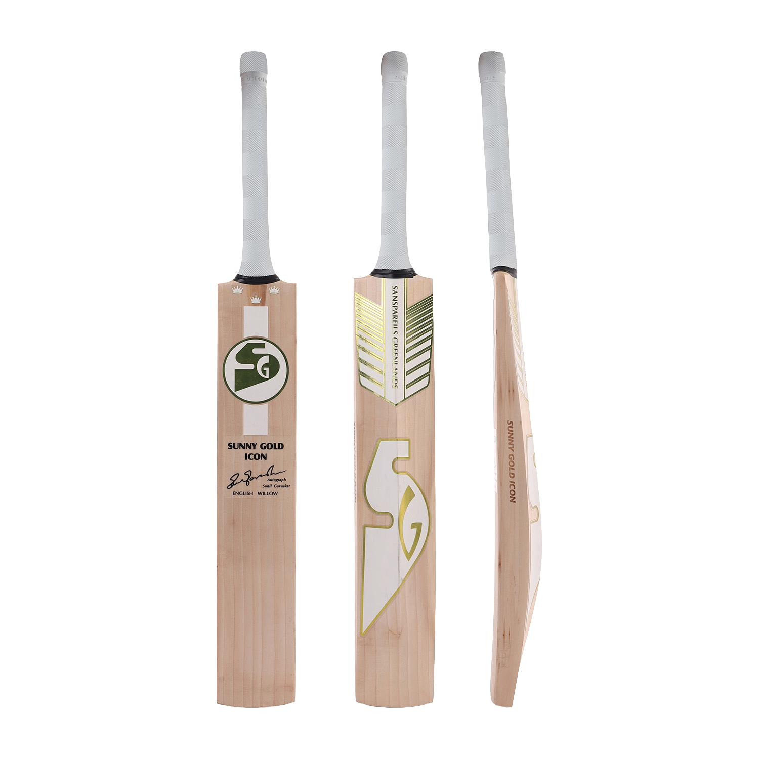 SG Sunny Gold Icon Adult Cricket Bat 2026 – Game Set & Match