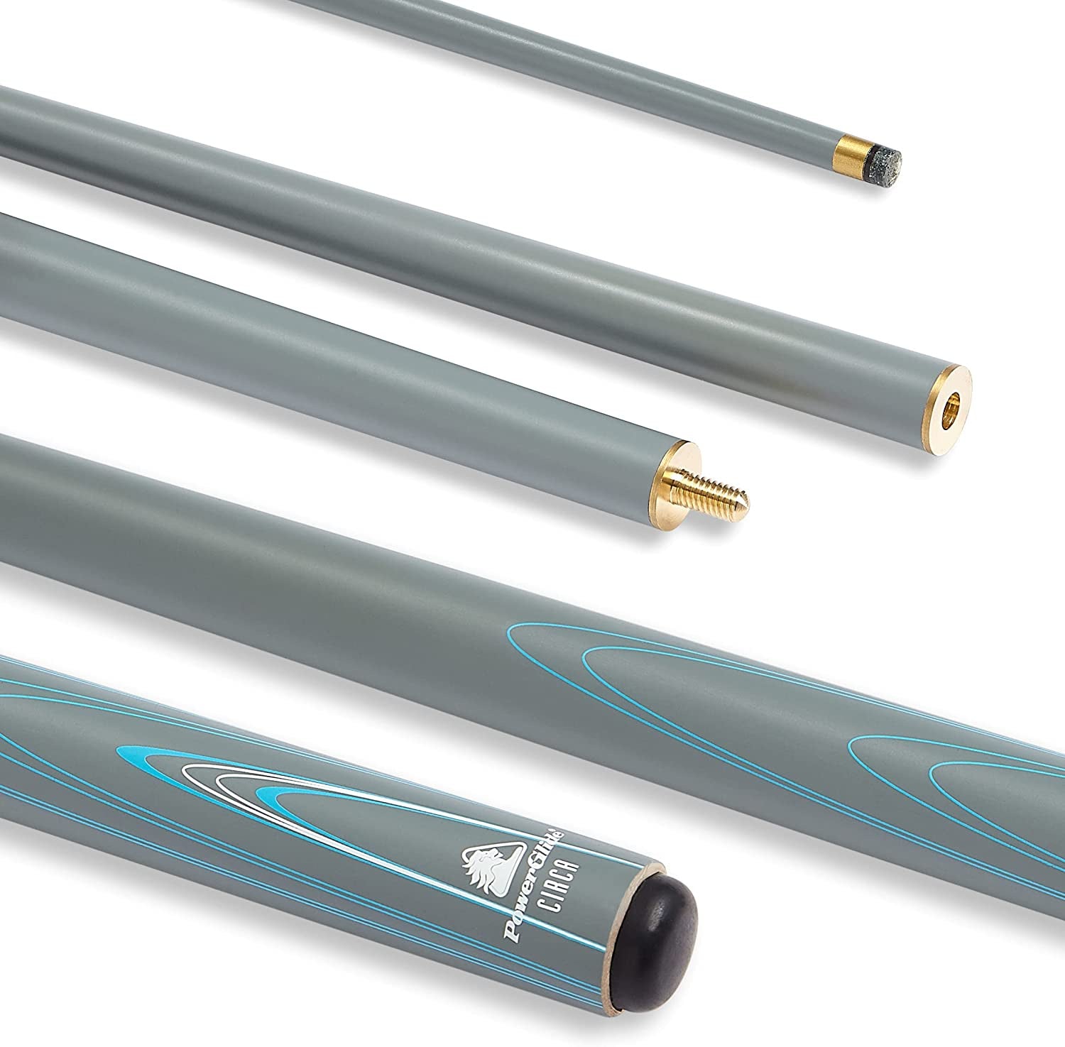 Powerglide Circa Snooker Cue- 2- Piece- 10mm Tip – Game Set & Match